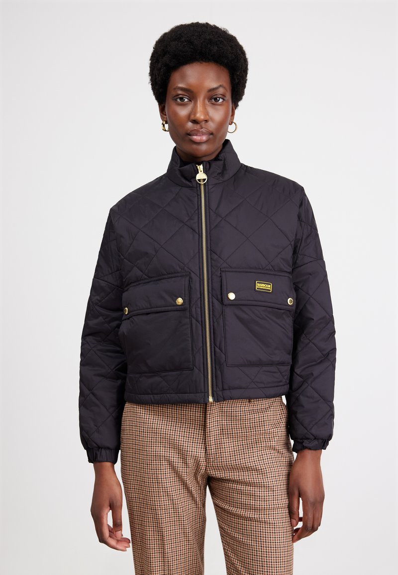 Barbour International HAMILTON - Bomber Jacket - black - Zalando