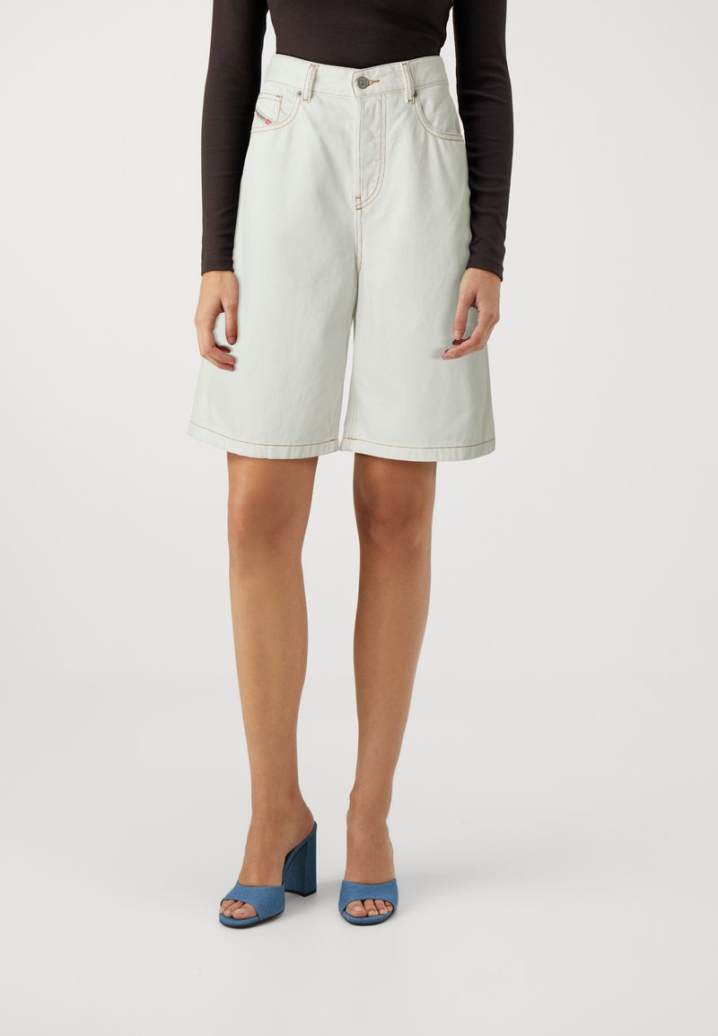 Diesel DE-SIRE - Jeansshort - white/wit - Zalando.nl