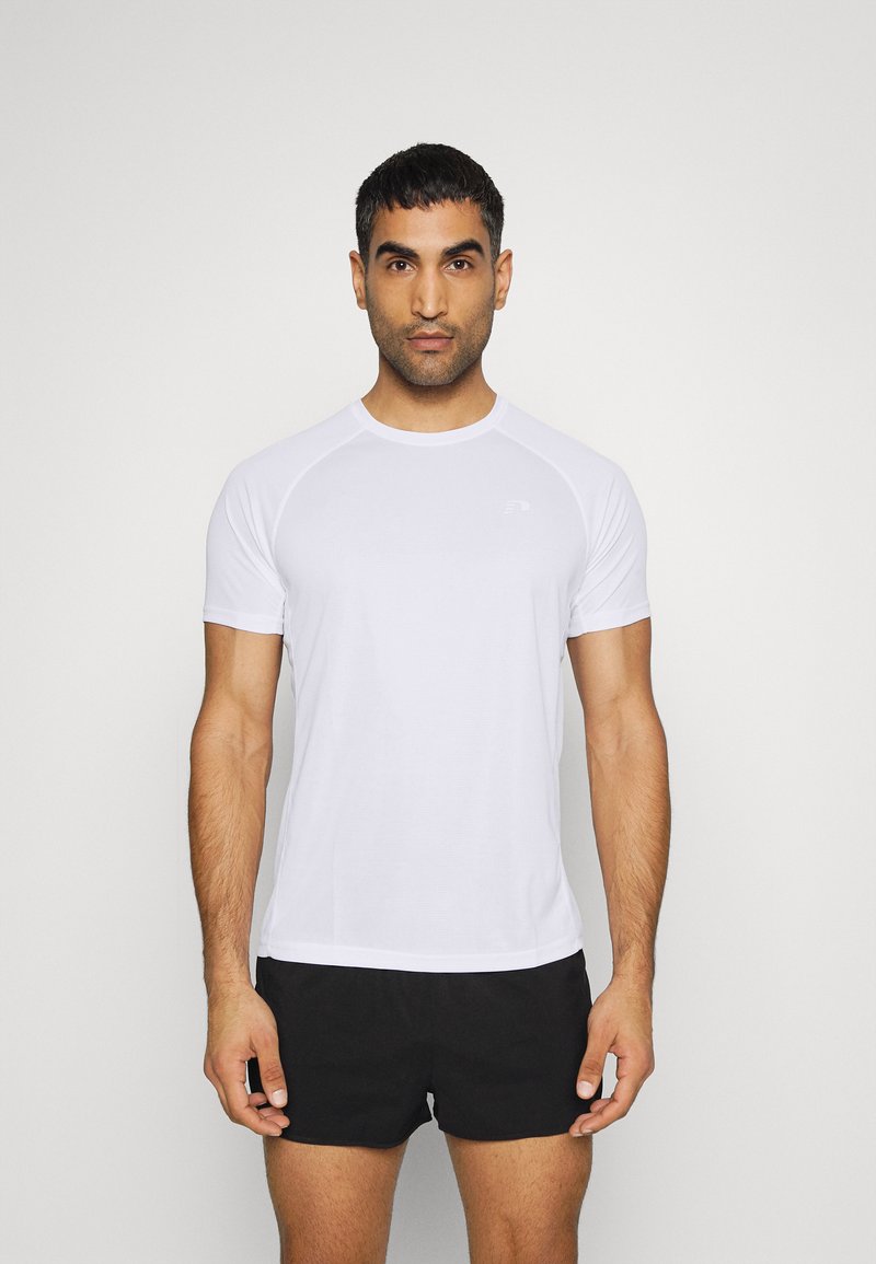 Newline MEN CORE RUNNING - Sports T-shirt - white - Zalando.co.uk