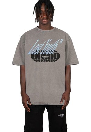 Lost Youth LY TEE - ICON - T-Shirt print - black/schwarz - Zalando.de