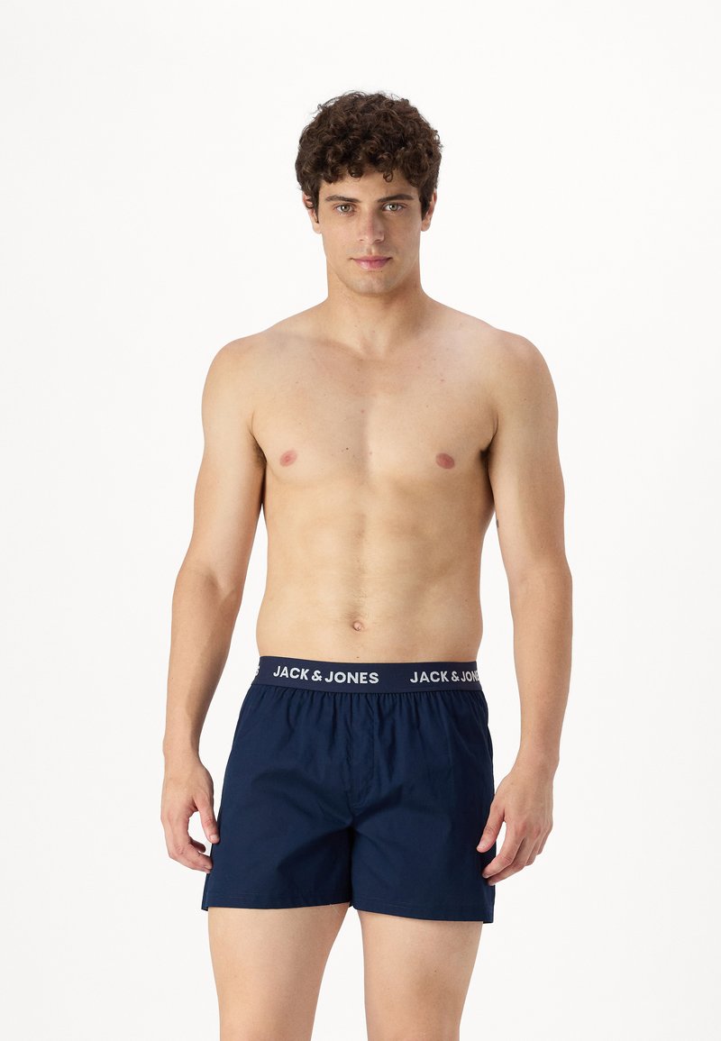 Jack & Jones JACPAUL BOXERS 3 PACK - Boksershorts - navy/mørkeblå ...