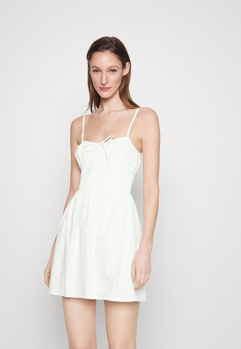 Faithfull the brand ALBOA MINI DRESS - Freizeitkleid - white/weiß ...
