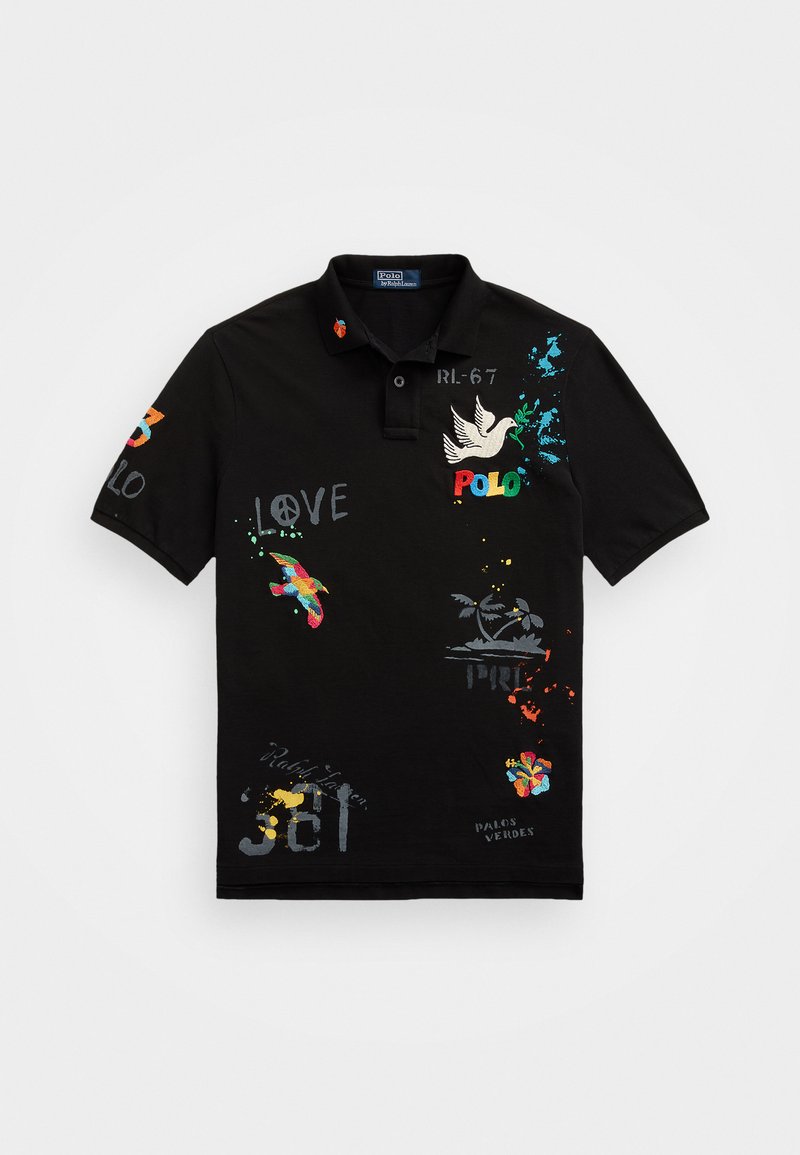 Polo Ralph Lauren CLASSIC FIT MESH GRAPHIC POLO SHIRT - Polo shirt ...