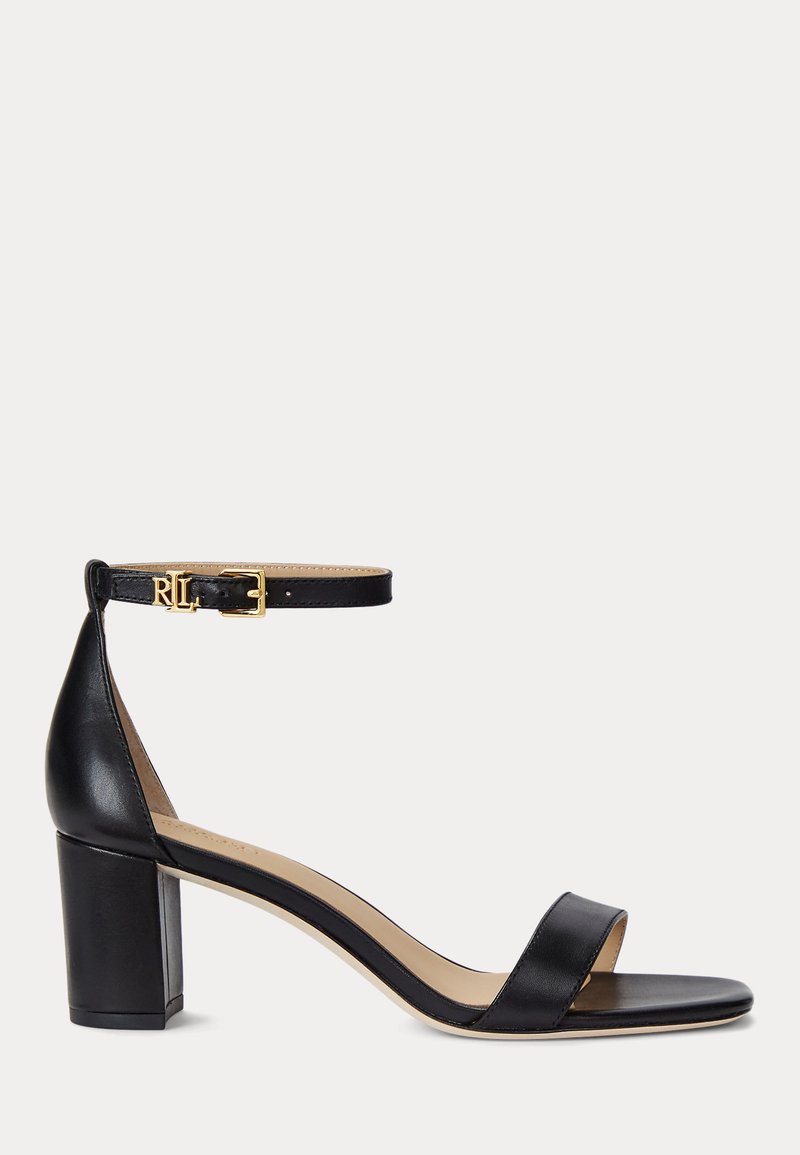 Lauren Ralph Lauren LOGAN - Sandals - black - Zalando.co.uk