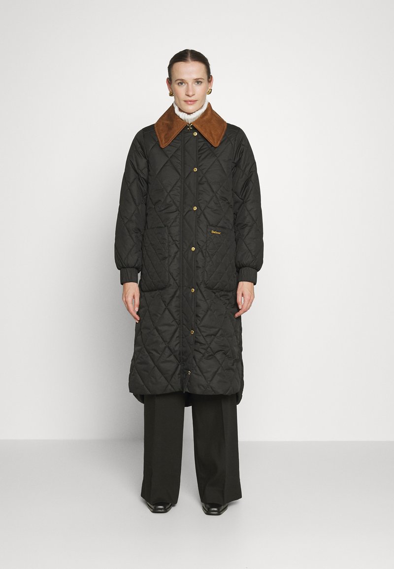 Barbour BARBOUR MARSETT QUILT - Wintermantel - black/schwarz - Zalando.at