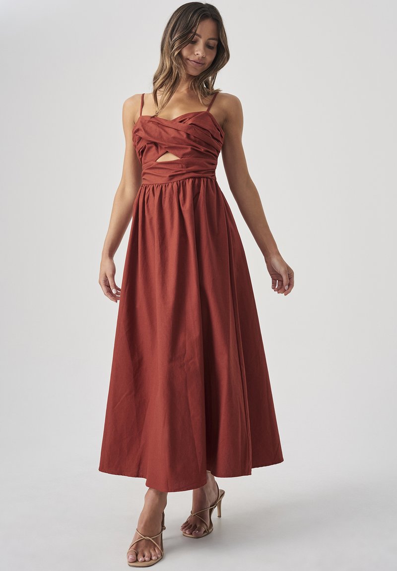 THE FATED TAYLOR TWIST - Day dress - rust/orange - Zalando.ie