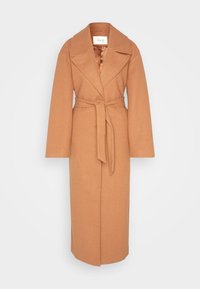 YAS YASEMMA LONG BUTTON COAT - Manteau classique - tobacco brown/camel - ZALANDO.FR