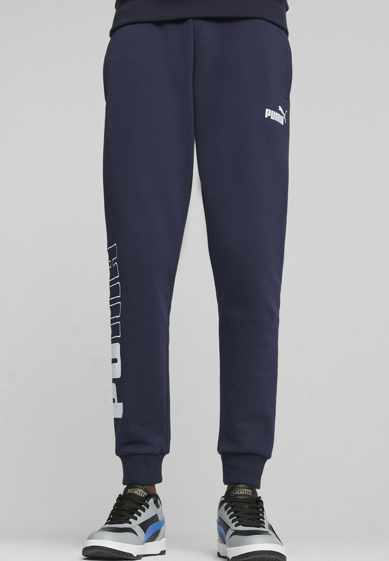 Puma POWER JOGGING - Jogginghose - navy/blau - Zalando.at