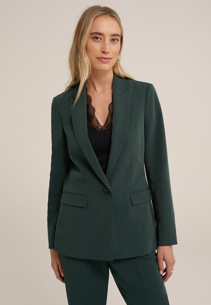 WE Fashion MARLY - Blazer - green/grün-meliert - Zalando.ch