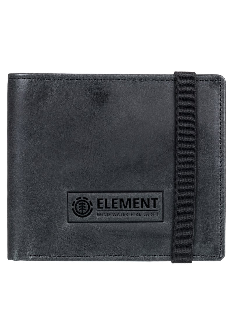 Element STRAPPER DEUX VOLETS - Wallet - black/metallic black - Zalando ...