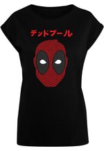 ABSOLUTE CULT DEADPOOL JAPANESE SEIGAIHA HEAD - Triko s potiskem ...