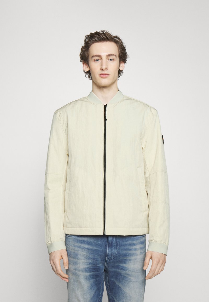 BOSS OTHMAR - Bomber Jacket - light beige/beige - Zalando