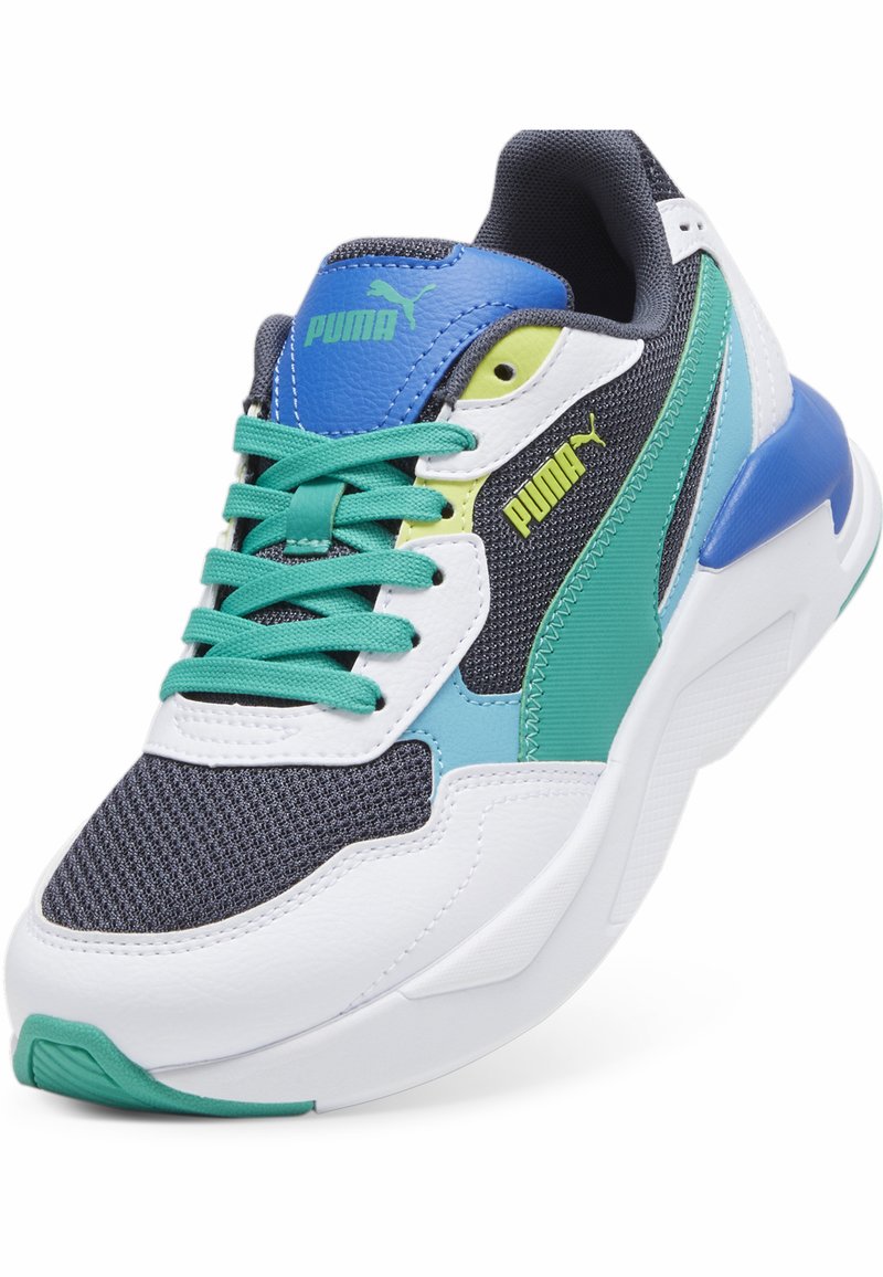 Puma Baskets basses - strong gray sparkling green white bright aqua ...