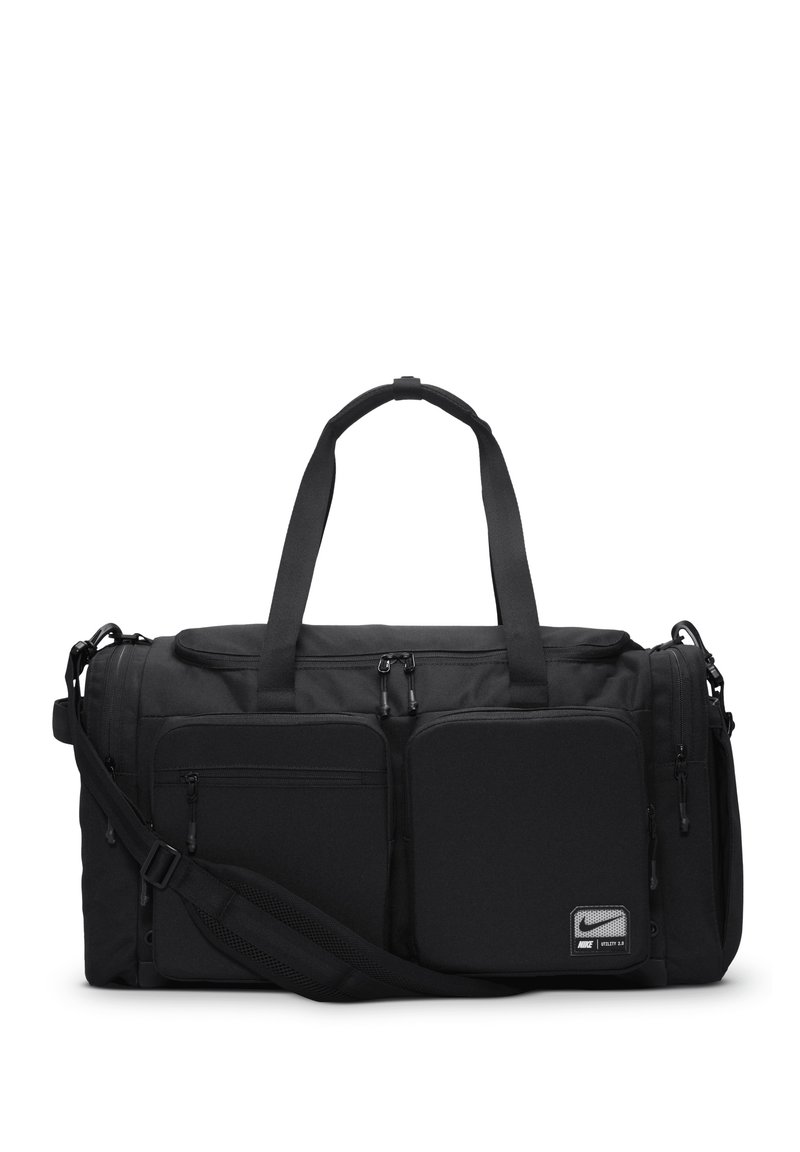 Nike Performance UTILITY POWER DUFF UNISEX - Sports bag - black white ...