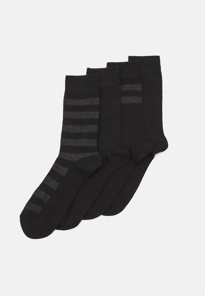 DIM STYLE STRIPES CREW SOCK 4 PACK - Socken - black/schwarz - Zalando.at
