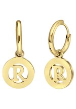 Lucardi MIT BUCHSTABE - R - Pendientes - R/dorado - Zalando.es