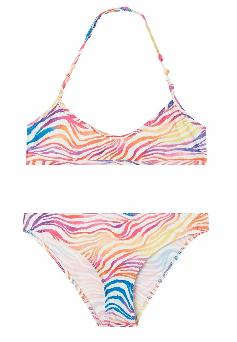 Calzedonia MALAGA - Bikini - multifarben rainbow zebra/multi-coloured ...