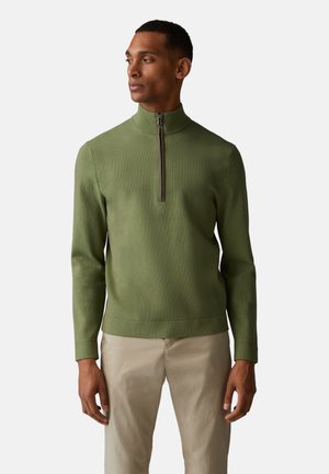 LERROS TROYER - Strickpullover - aged olive/oliv - Zalando.de