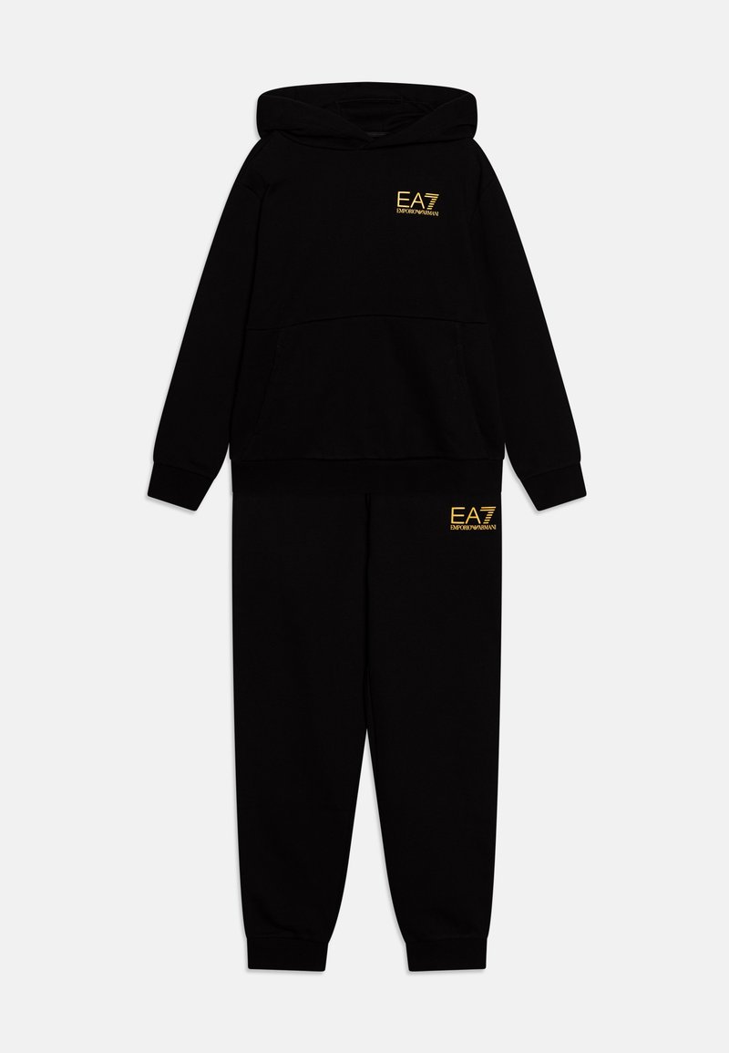 EA7 Emporio Armani TUTA SPORTIVA SET - Tracksuit - nero/black - Zalando.ie
