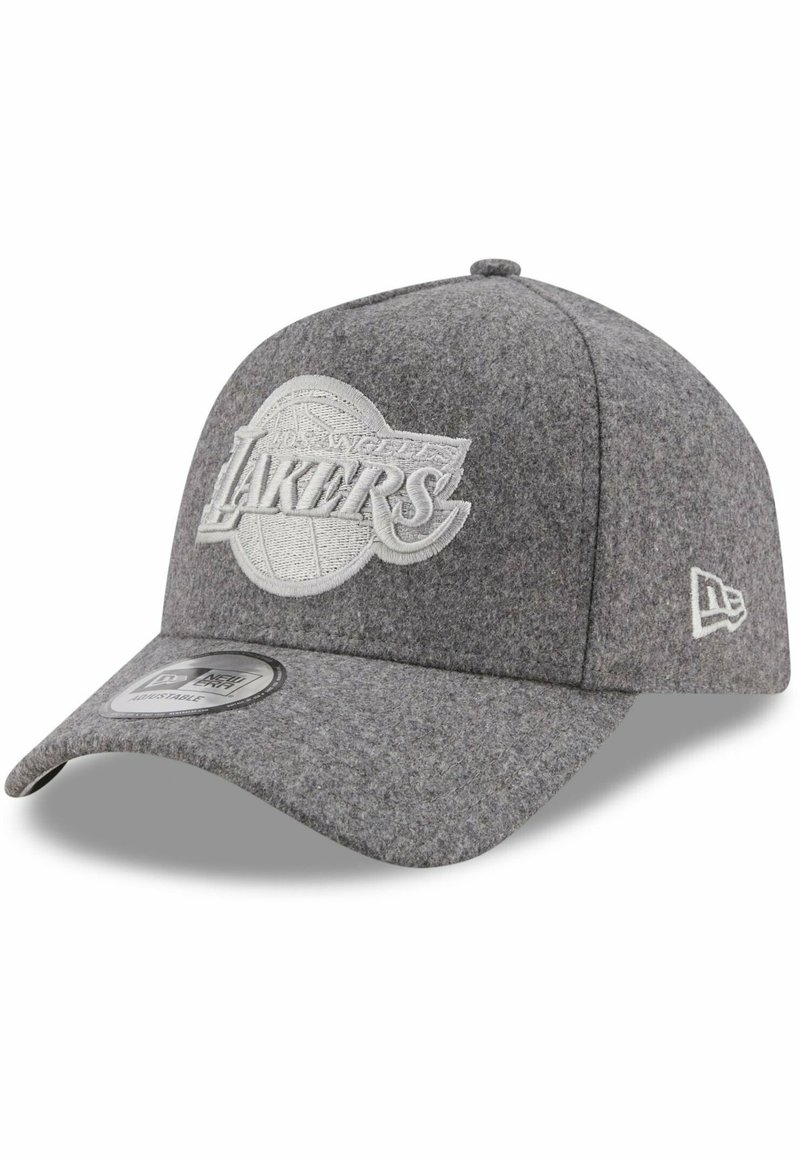 New Era MELTON LOS ANGELES LAKERS - Cap - grey/grau - Zalando.de