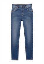 PULL&BEAR PUSH-UP - Jean slim - dark blue/bleu marine - ZALANDO.BE