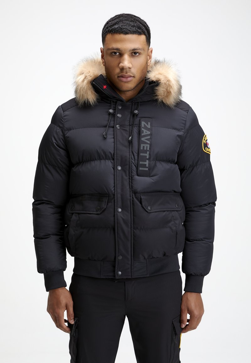 Alessandro Zavetti ZAVETTI CANADA DERATTI BOMBER PARKA JACKET ...