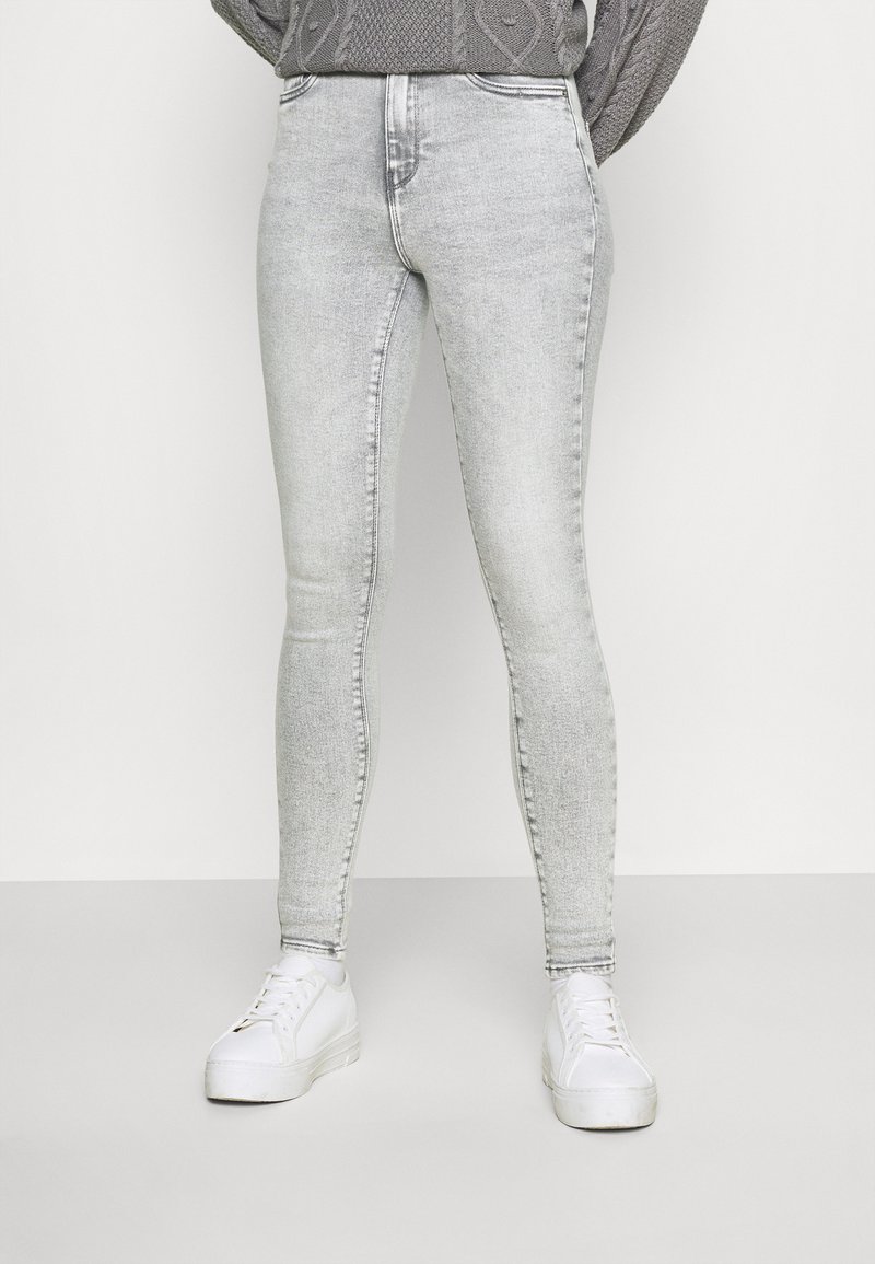 ONLY ONLMILA LIFE - Jeans Skinny Fit - light grey denim/grey denim ...