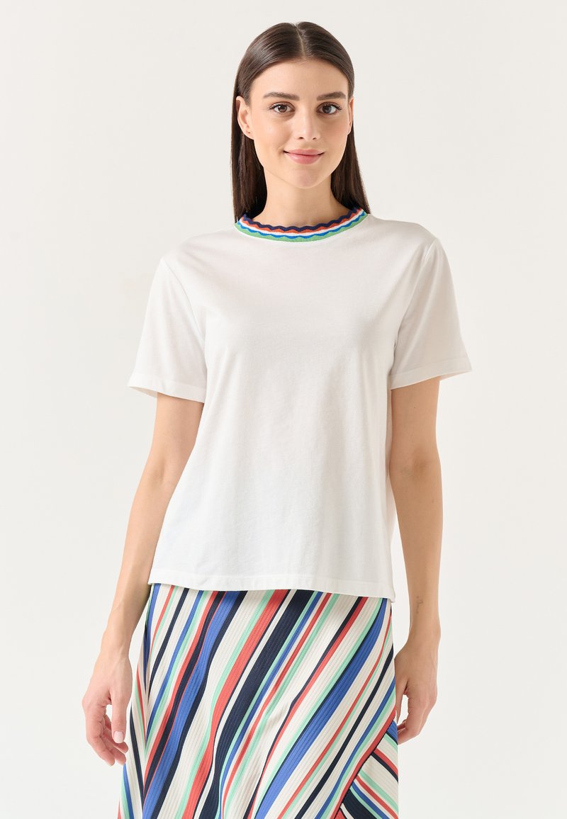 Jimmy Key T-shirt basic - ecru/bianco - Zalando.it