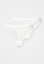 Emporio Armani THONG 2 PACK - String - yogurt/écru - ZALANDO.FR