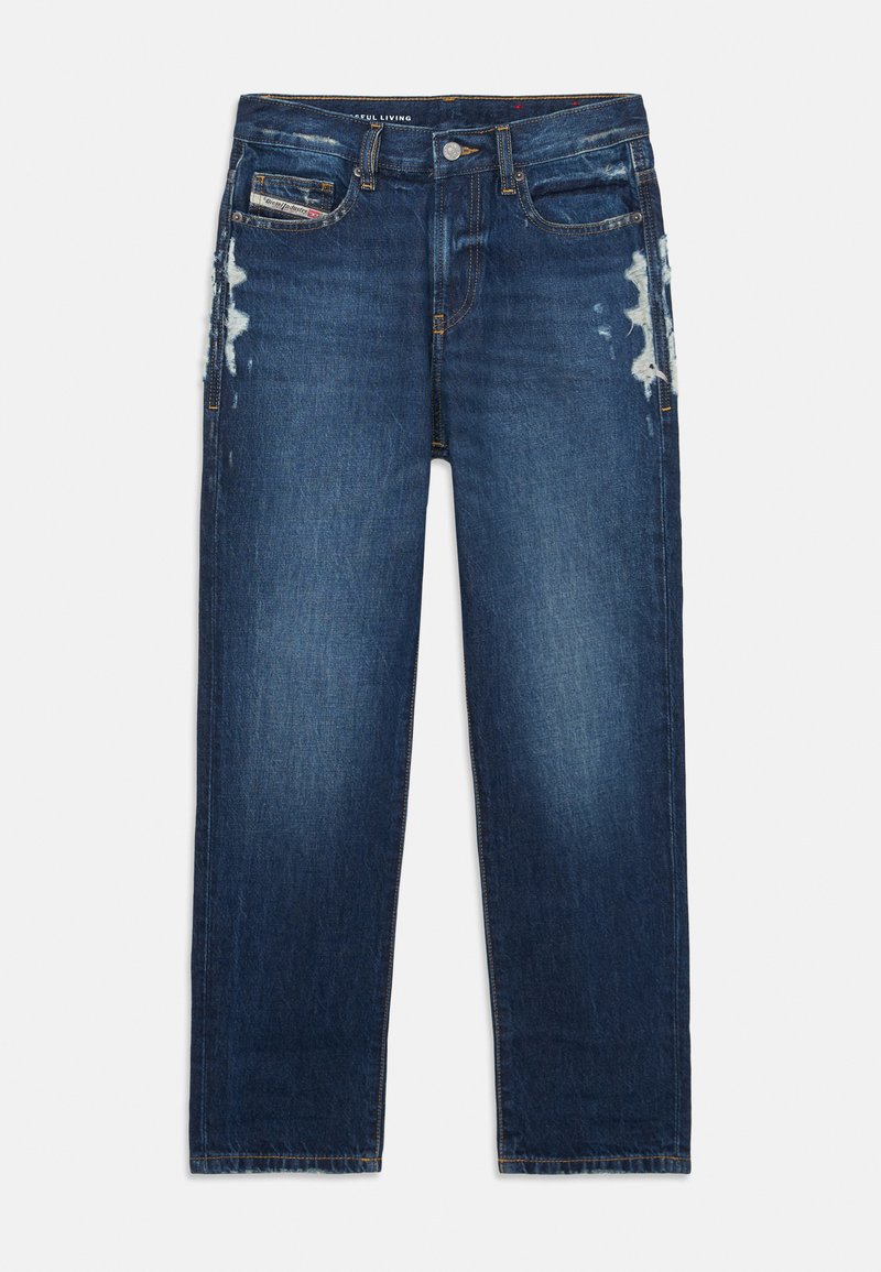 Diesel D VIKER UNISEX - Jeans straight leg - blue denim/blå denim ...
