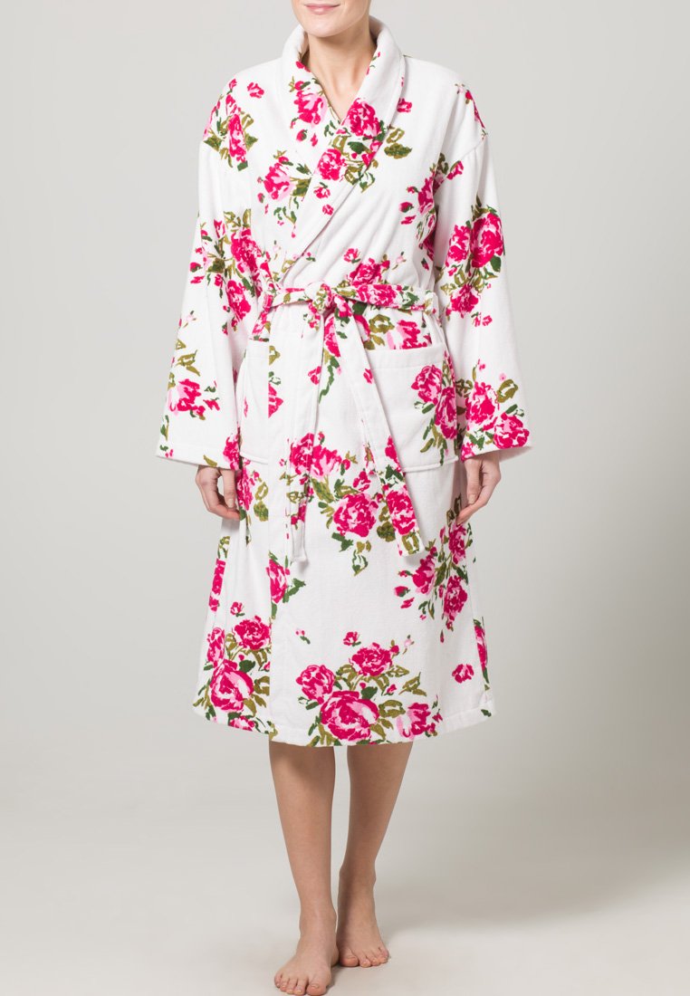 Zalando Home ROSE - Dressing gown - white - Zalando.co.uk
