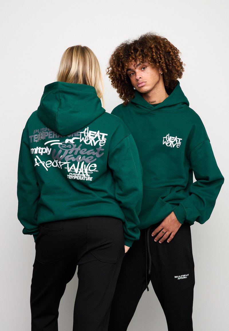 Multiply Apparel OVERSIZE OVERLAP - Hoodie - botanical garden ...