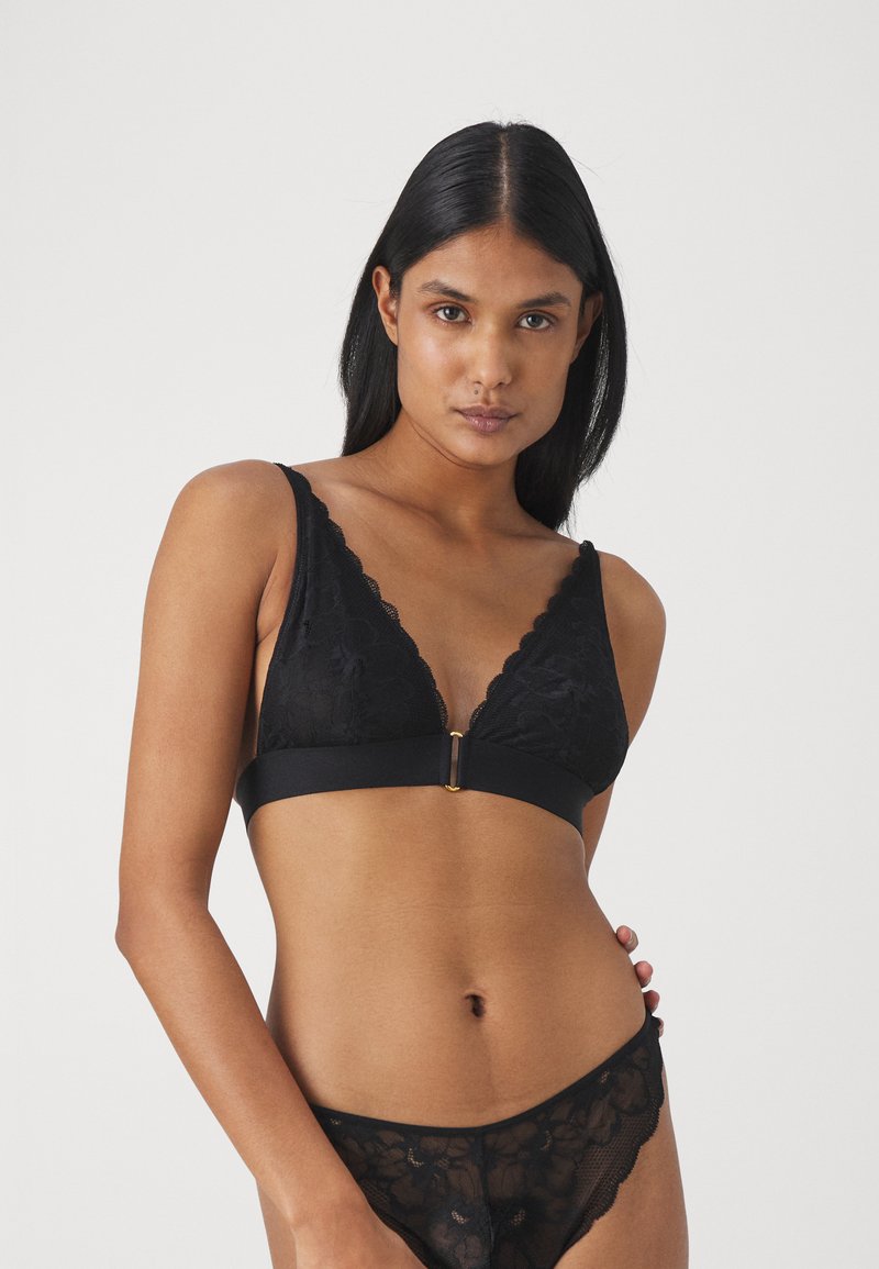 Only Onlhanna Bra Triangle Bra Black Zalandoie