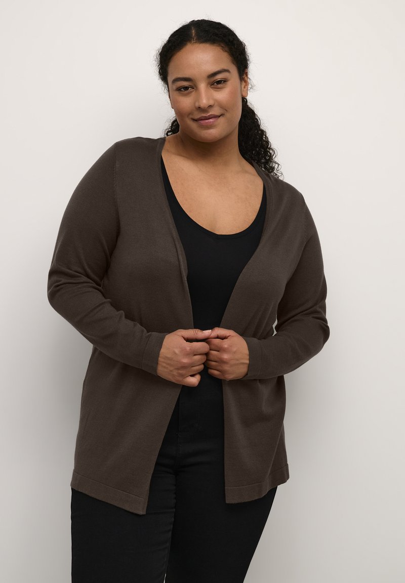 Kaffe Curve FARSIA - Cardigan - java/brown - Zalando.ie