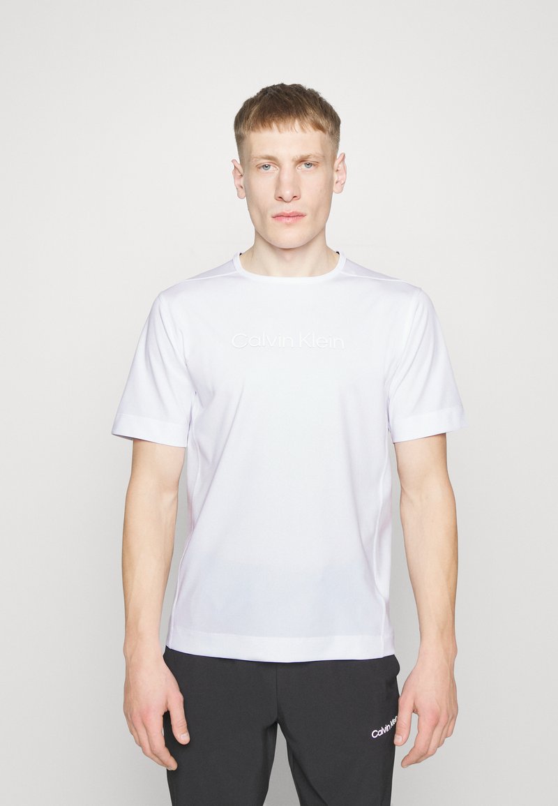 Calvin Klein Performance Sports T-shirt - bright white/white - Zalando ...