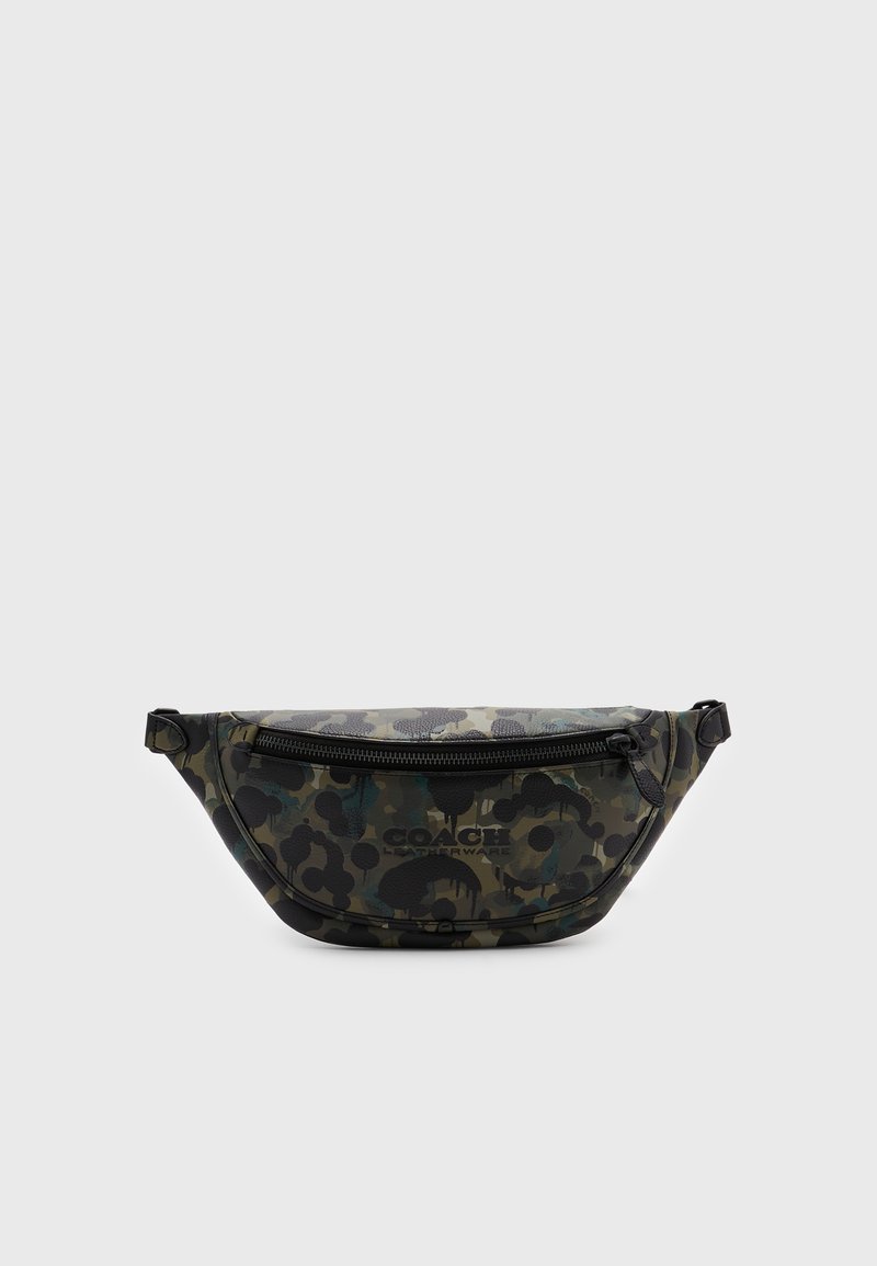 Coach LEAGUE BELT BAG IN CAMO PRINT UNISEX - Sac banane - khaki/black ...