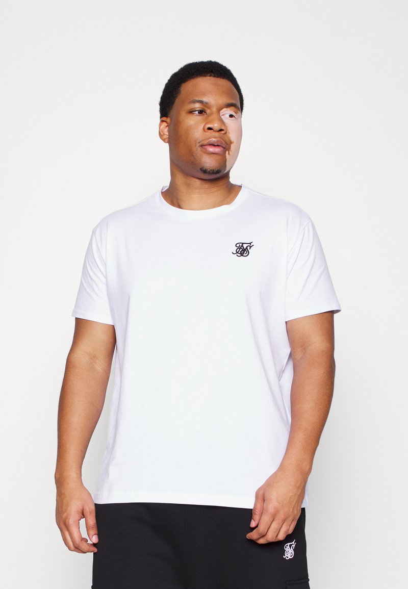 SIKSILK EXTENDED GYM TEE - T-Shirt basic - white/weiß - Zalando.ch