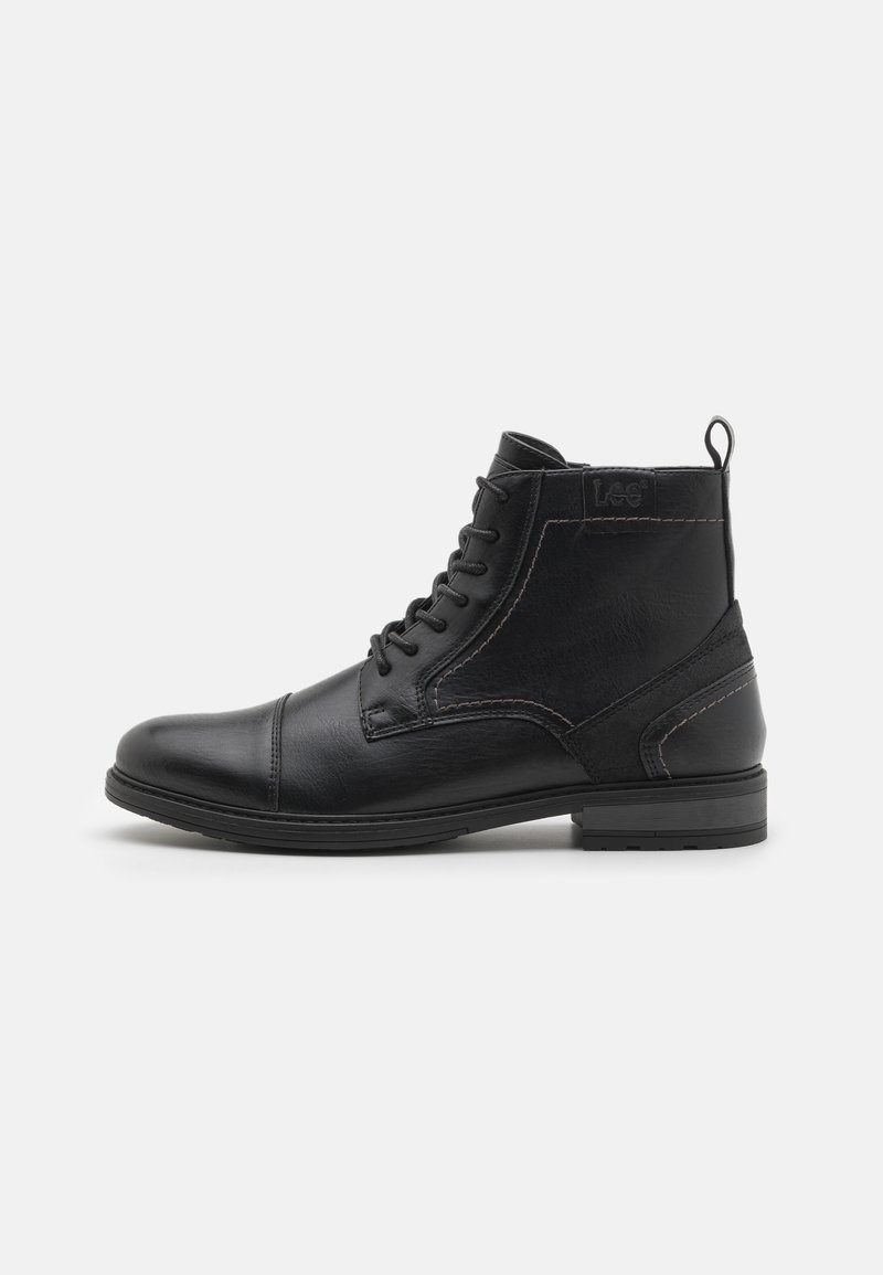 Lee BLAKE - Lace-up ankle boots - triple black/black - Zalando.co.uk