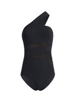 Wolford SHEER & OPAQUE SWIMSUIT - Badeanzug - black/schwarz - Zalando.ch