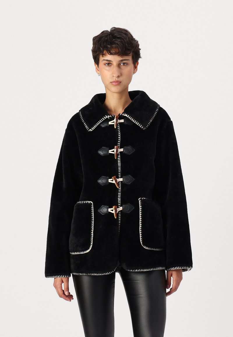Object OBJOPAL JACKET - Classic coat - black - Zalando.ie