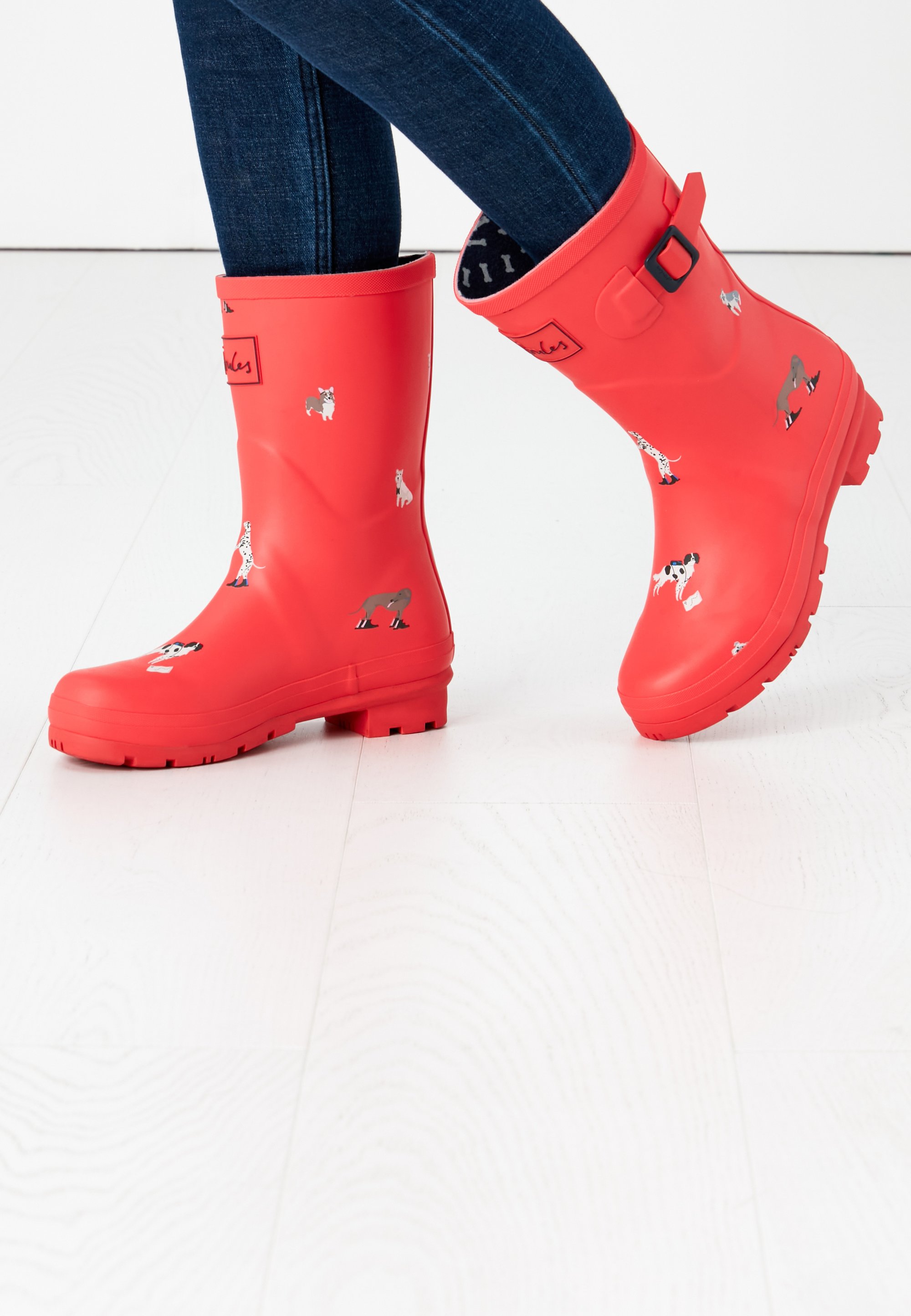 Tom Joules Red Rain Boots