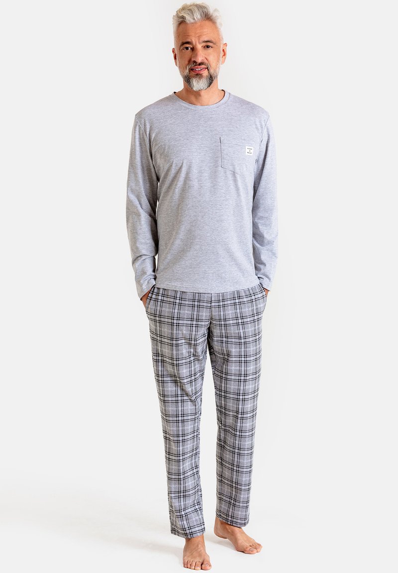 PAWO Pyjama - grey/multicolore - ZALANDO.FR