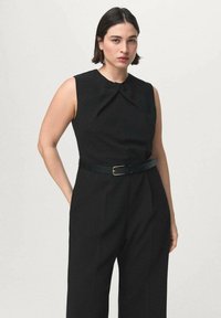 Mango Jumpsuit - black - Zalando