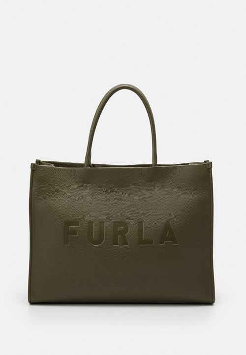 Furla PRIMULA M - Shopping Bag - dark grey/dunkelgrau - Zalando.ch