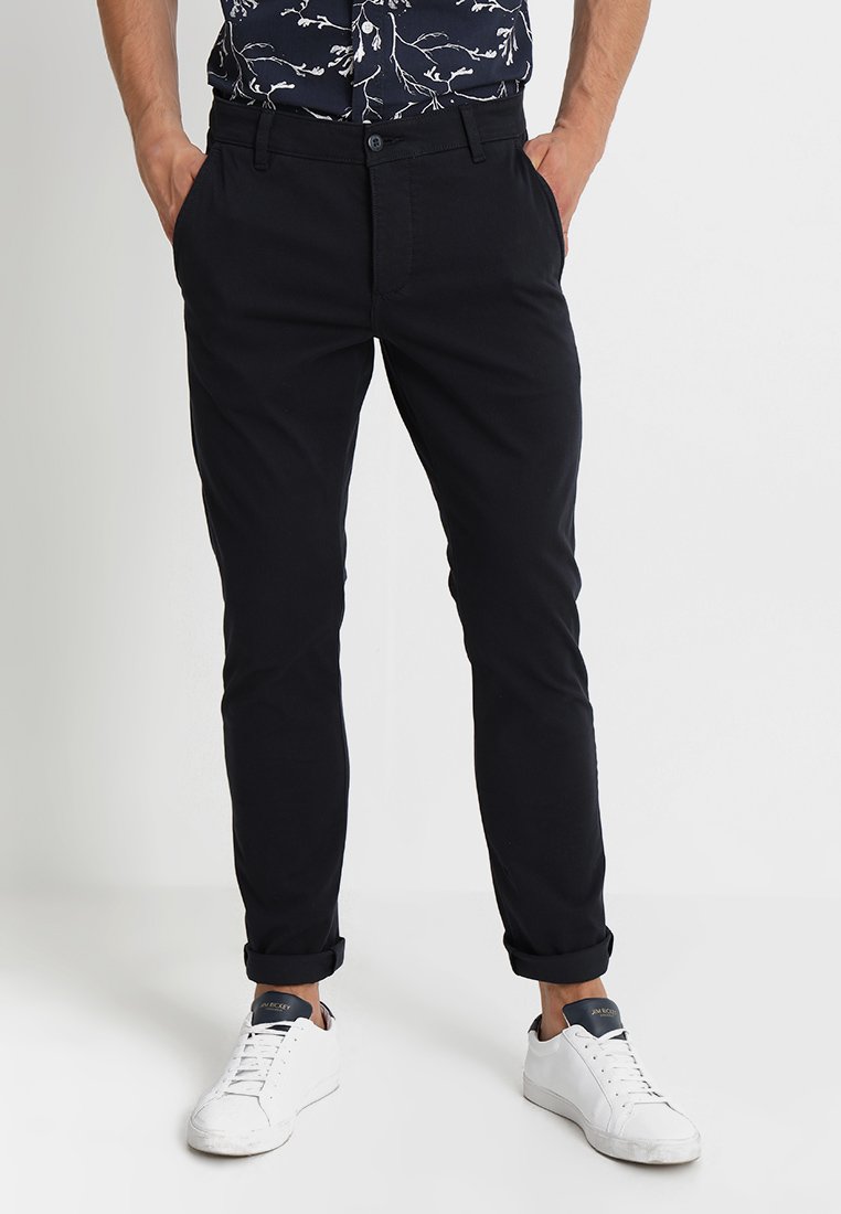 DOCKERS SMART SUPREME FLEX SKINNY - Pantalones chinos - dockers navy ...