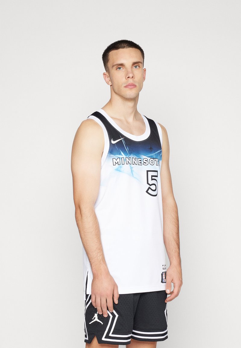 Nike Performance NBA CITY EDITION MINNESOTA TIMBERWOLVES ANTHONY EDWARDS - Club wear - white ...