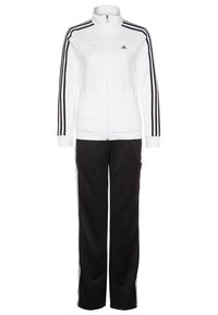 adidas Performance ESS 3S KN SUIT - Trainingsanzug - white/black/weiß ...