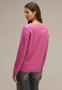 Street One Strickpullover - pink/pink meliert - Zalando.ch