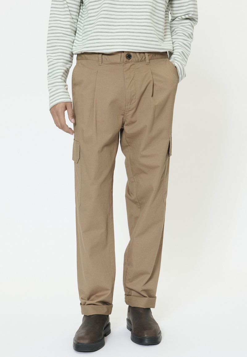 Matinique HART HERITAGE - Cargohose - caribou/braun - Zalando.at
