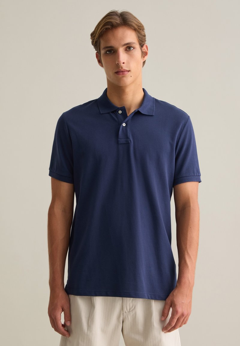 PIOMBO Polo shirt - blue/dark blue - Zalando